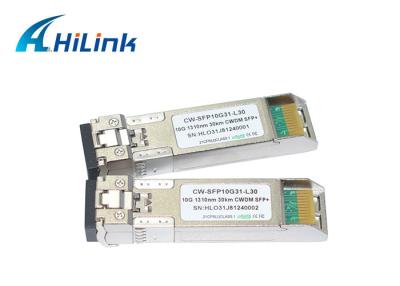 Cina DOM CWDM di lunghezza d'onda 30km di LC 10G 1310nm del duplex del modulo del ricetrasmettitore di 10GBASE-L30 SFP+ in vendita