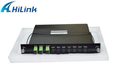 中国 HL-DWDM - 0.8nmチャネル・スペーシングのMUX/DEMUXのABS箱8CH 100GHz DWDMモジュール 販売のため