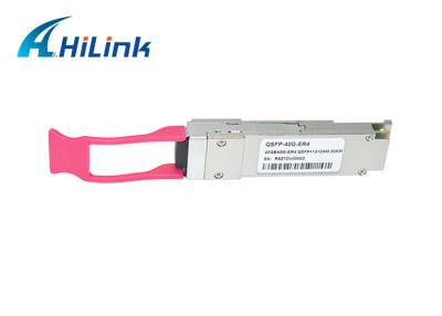 China 40G se doblan el conector óptico QSFP-40G-ER4 del LC del duplex del módulo 1270~1330nm CWDM4 del LC Qsfp en venta