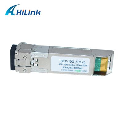 China Conector óptico del LC del módulo del transmisor-receptor del 120KM 1550nm SMF en venta