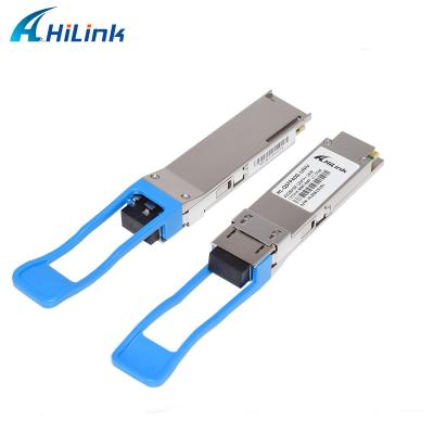 China SR4 1310nm MMF SMF QSFP Transceiver Module 2km LC Hilink 40G for sale