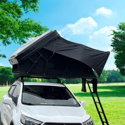 China 4 Person Side Opening Rooftop Tent ABS Hard Shell Roof Top Tent 280G Polyester Cloth for sale