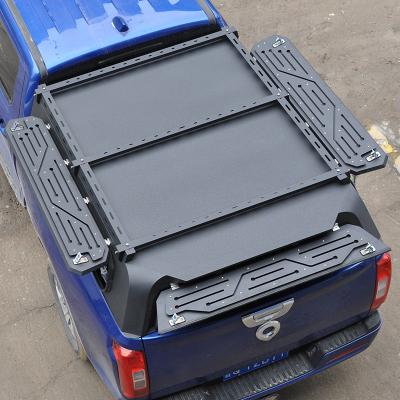 China Customized Truck Bed Topper Jeep Gladiator Canopy F150 4X4 Tonneau Cover Leakproof for sale
