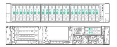 China OEM Server HPE Proliant DL380 Gen9 24SFF 2U Rack B140i Controller RAID for sale