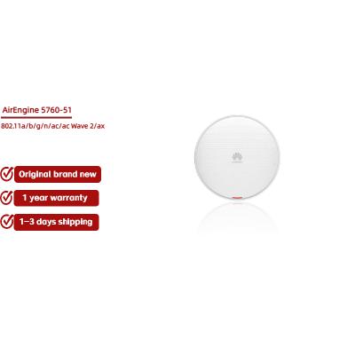 China Huawei AirEngine5760-51 Wi-Fi 6 Indoor Wireless Access Point with 5G Technology and 1 x 5 GE and 1 x GE Electrical Ports for sale