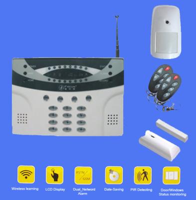 Cina Residential wireless alarms system with 16 zone cx-100 in vendita