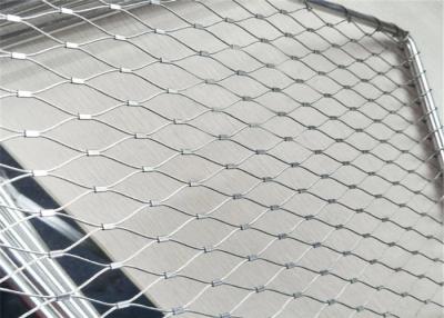 China SS316 Red de alambre de aviario de diamante de ferro para cercas de zoológicos en venta