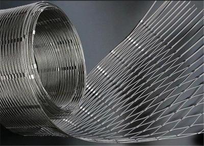 Chine La catégorie X de 316 marines tendent la maille de câble, fabrication de maille de câble d'acier inoxydable à vendre