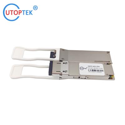 China 40G qsfp 80km ZR4 LC connector optical transceiver module singlemode Cisco compatible for sale