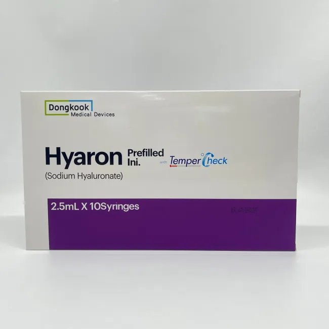 Hyaron Prefilled Injection Deep Skin Hydration Dermal Filler for Face Injection