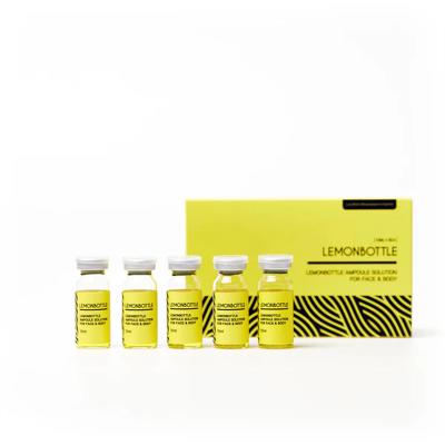 중국 레몬 병 ampoule 용액 (5X 10ml) 체내 지방 용해 주입 판매용