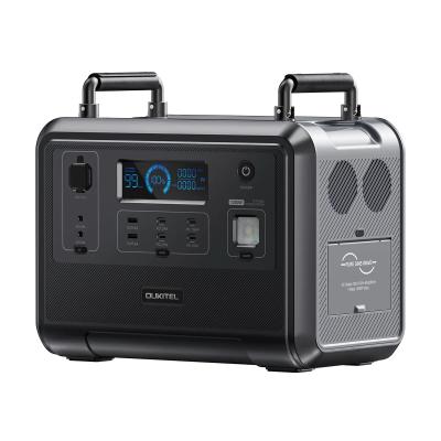 China Lifepo4 Power Station 300W 500W 600W 1000W 1200W Portable Power Bank Station Powerstation Camping Home for sale