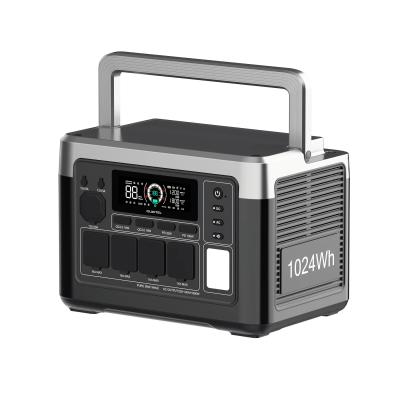 China OUKITEL Portable Power Station 1800W Portable Solar Power Bank 1024Wh Solar Generator for sale