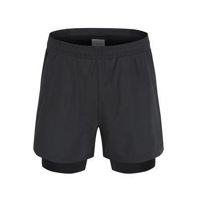 Cina Il funzionamento elastico nero del poliestere di 2 pezzi dell'abbigliamento atletico degli uomini di S-XXXL mette in vendita