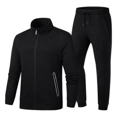 Cina Il rivestimento ed i pantaloni della pista degli uomini del POLSINO della COSTOLA della tasca della chiusura lampo del cotone hanno messo 140-210g in vendita