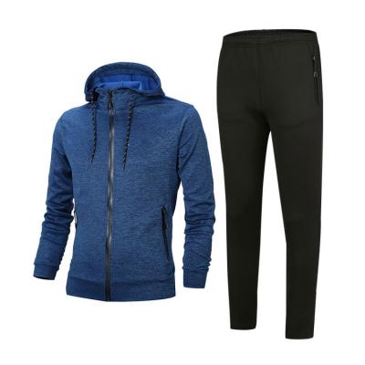 Cina L'abbigliamento dell'allenamento degli uomini di Richee comodo zippa sul rivestimento e l'insieme di Sweatpants in vendita