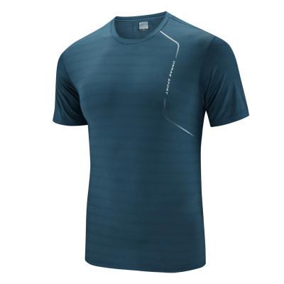 Cina Manica atletica dell'abbigliamento 160g degli uomini S - 3XL breve intorno alle magliette del collare in vendita