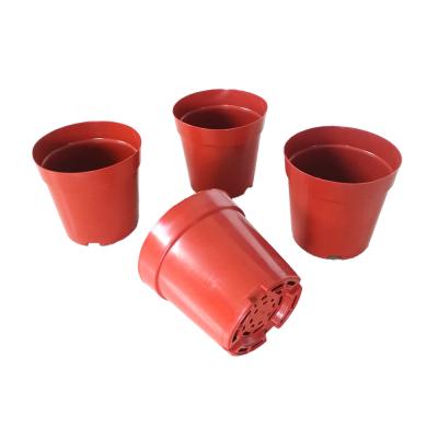 중국 Wholesale PP hard Plastic flower pots plastic plant pot 판매용