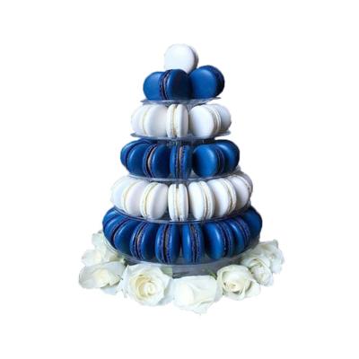 Cina torre del macaron di 6 della fila del macaron file della torre 10 in vendita