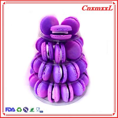 Cina torre del macaron di 4 file in vendita