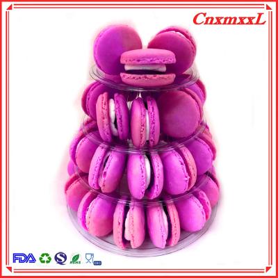 Cina torre del macaron di 4 file in vendita
