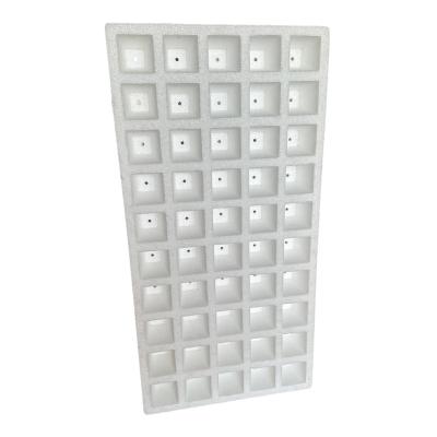 China La bandeja de plántulas de espuma EPS está personalizada para la plantación de verduras (como tomates y pimientos), lechuga, repollo, flores, hierbas y otros cultivos. en venta