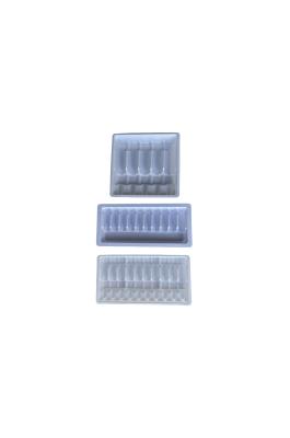 中国 水注入用 ブリスタートレイ 1ml 2ml 5ml 10ml PETアンプル トレイ パーソナライズ 販売のため