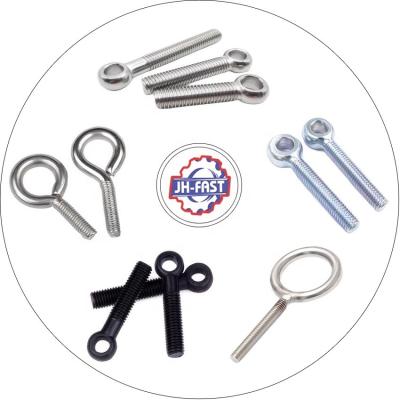 Cina Grado 8.8 Galvanizzato nero pesante ovalo ovino Saldatura I bullone con anello O DIN 444 SS 304 DIN444 bullone oculare in vendita