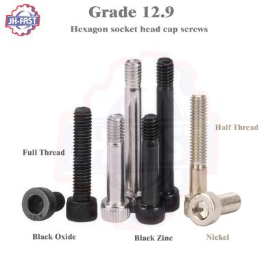 Cina M3 * 6 M6 DIN912 zinco rivestito interno Hex Socket Cap testa vite M12x1.5 Allen Tipo 5mm in vendita