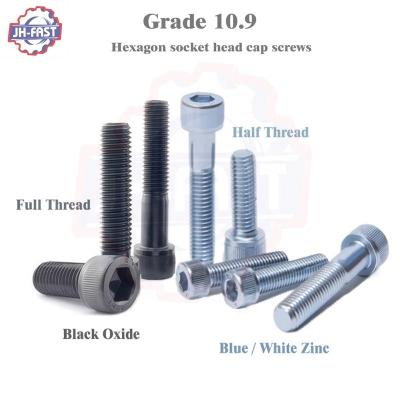 Cina Grado di acciaio 8.8 10.9 Scalature DIN912 M4 M5 M6 M8 M10 Allen Bolt in vendita