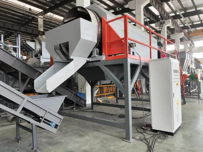 High Capacity Automatic PET Recycling System Plastic Bottle Recycling Machine