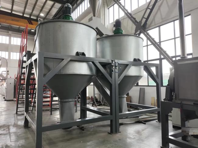 High Capacity Automatic PET Recycling System Plastic Bottle Recycling Machine