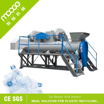 China Delabelling PET Label Remover Machine High Efficiency 500kg/H Automatic Peeler for sale