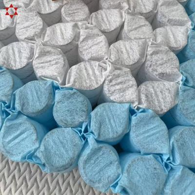 China Customization Pocket Coil Spring Spring Pack Unit Steel Wire Environmentally Friendly Layer Pocket Spring Unit of Non Glued for sale