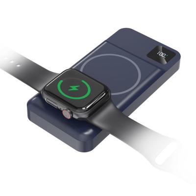 China All In One Wireless Magnetic Charger For Smart Watch Support Dual Cable for sale