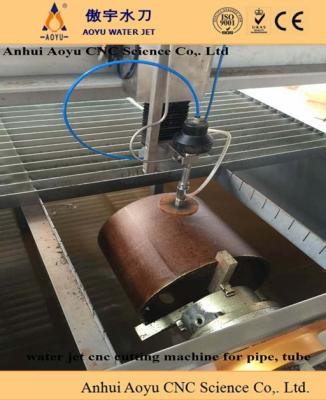 China Línea de intersección el trabajar a máquina Waterjet del ISO Porved del corte/CNC para el corte del tubo/del tubo en venta