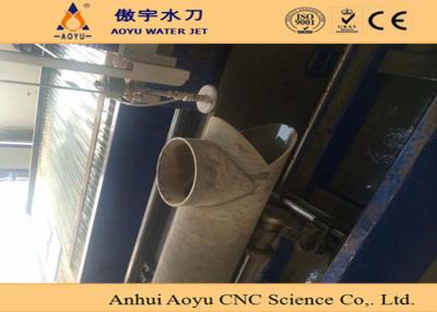 China Tubo del tubo que corta el tipo del voladizo de la cortadora del chorro de agua del CNC en venta