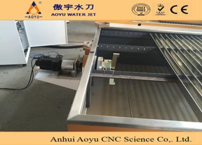 China Sistema servo de la CA de la cortadora del chorro de agua del CNC del acero inoxidable en venta