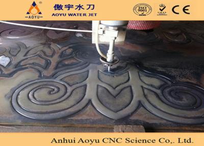 China CE para corte de metales ISO del SGS de la máquina del chorro de agua Waterjet del cortador del metal de la mesa de trabajo en venta