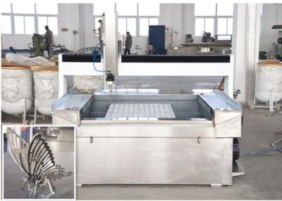 China Campo del aluminio del tonelero de la cortadora del chorro de agua del CNC del metal de 3 AXIS en venta