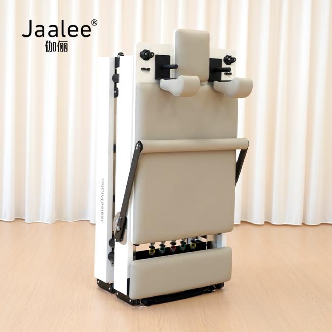 Black Matte Aluminum Full Track Pilates Reformer with Full Accessories Professional Studio Core Bed