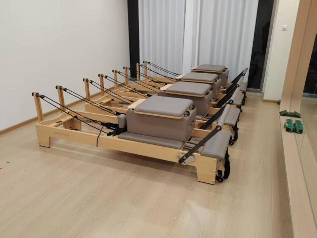 Factory Direct Aluminum Pilates Reformer Bed Commercial Grade Pilates Equipment for Fitness Studio