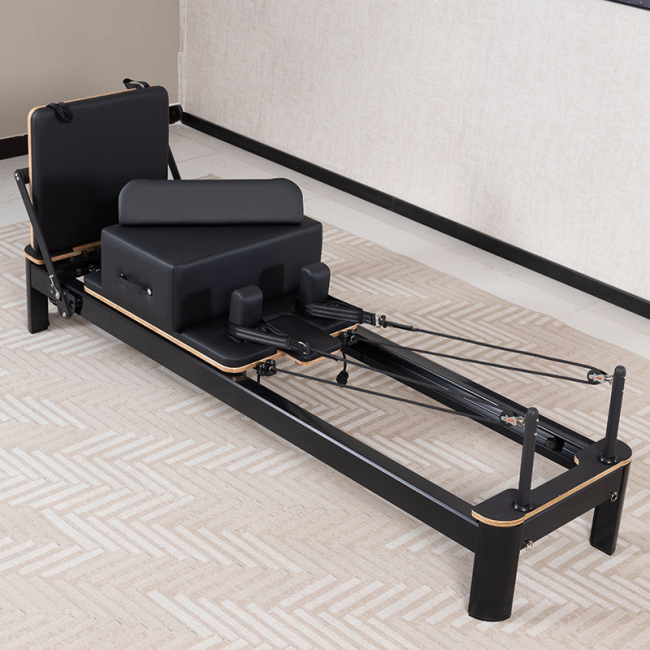Pilates Cadillac Reformer Bed 8-in-1 Multifunctional Yoga & Shaping Equipment, Adjustable Core Training Machine for Studio
