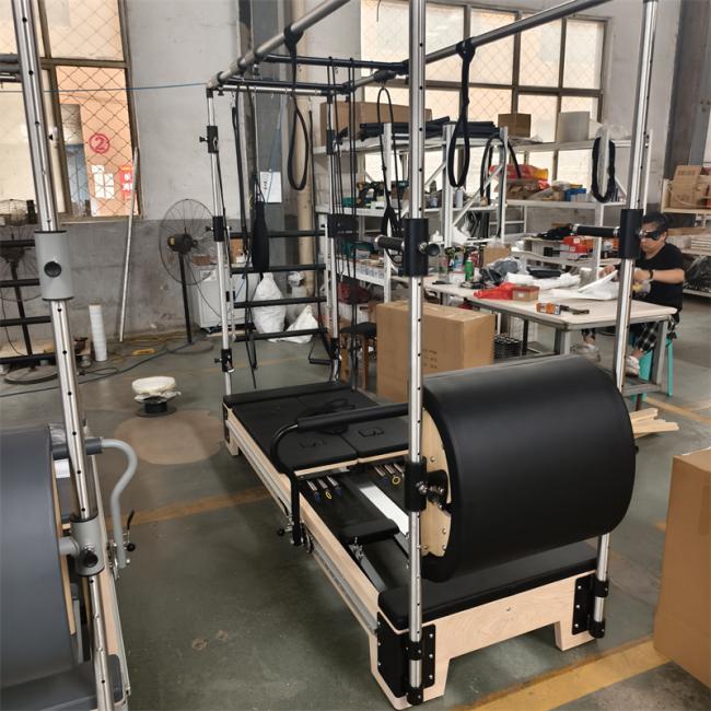 Pilates Cadillac Reformer Bed 8-in-1 Multifunctional Yoga & Shaping Equipment, Adjustable Core Training Machine for Studio