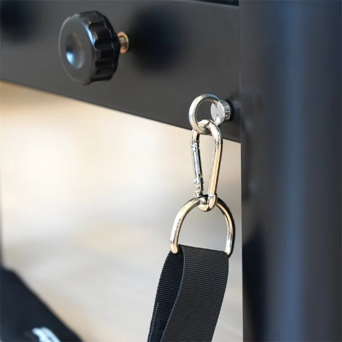 Black Matte Aluminum Full Track Pilates Reformer with Full Accessories Professional Studio Core Bed