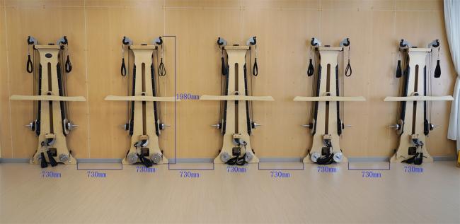 Home gym configuration featuring the balance body reform equipment