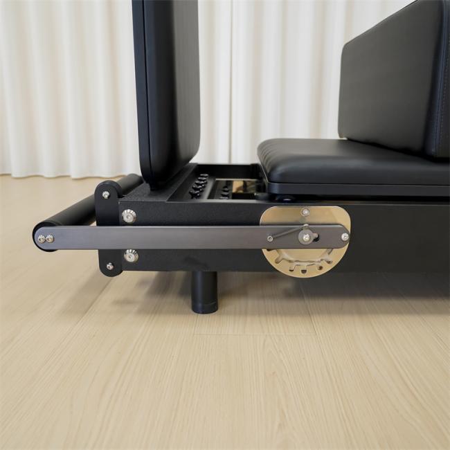 High Quality Foldable Wood Pilates Reformer Machine Portable Pilates Bed with Full Accessories Home Yoga Fitness Equipment