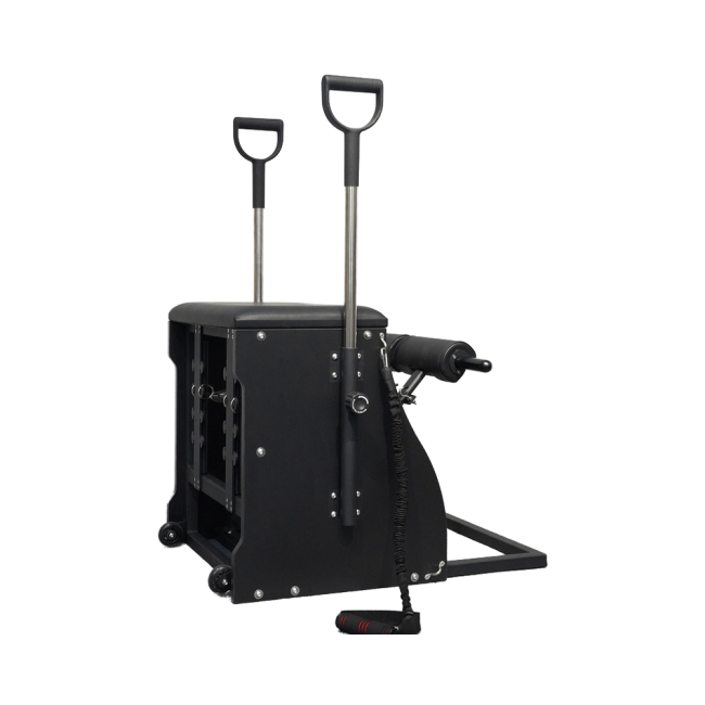 High Quality Foldable Wood Pilates Reformer Machine Portable Pilates Bed with Full Accessories Home Yoga Fitness Equipment