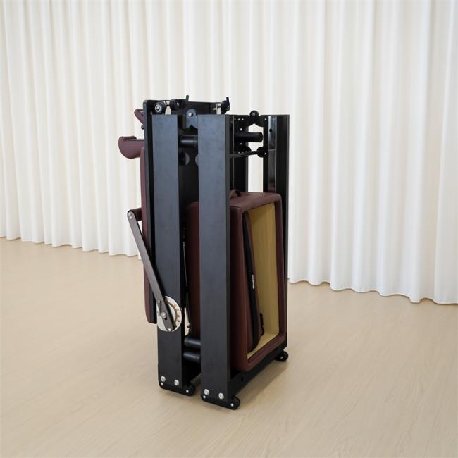 Customized High-standard Studio Commercial Pilates Equipment, Wooden Reformer, Foldable Portable Pilates Reformer.