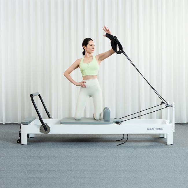 Customized High-standard Studio Commercial Pilates Equipment, Wooden Reformer, Foldable Portable Pilates Reformer.